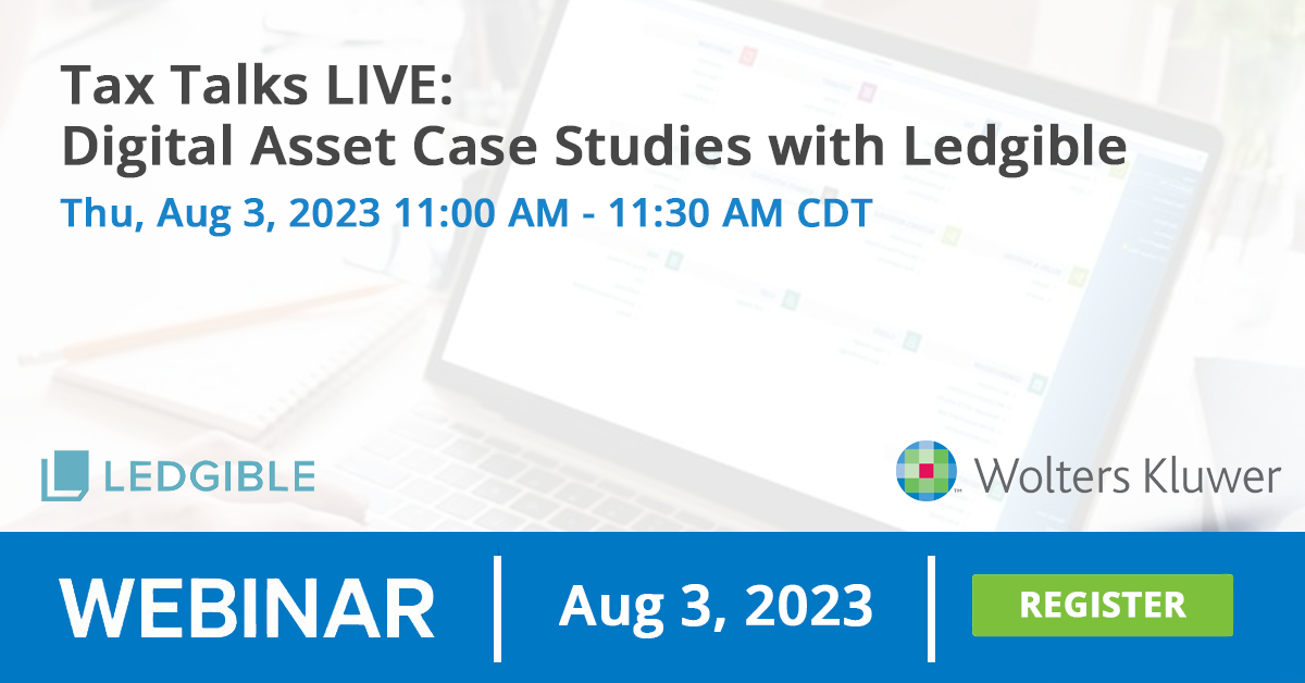 Digital Asset Tax Case Study | Ledgible and Wolters Kluwer