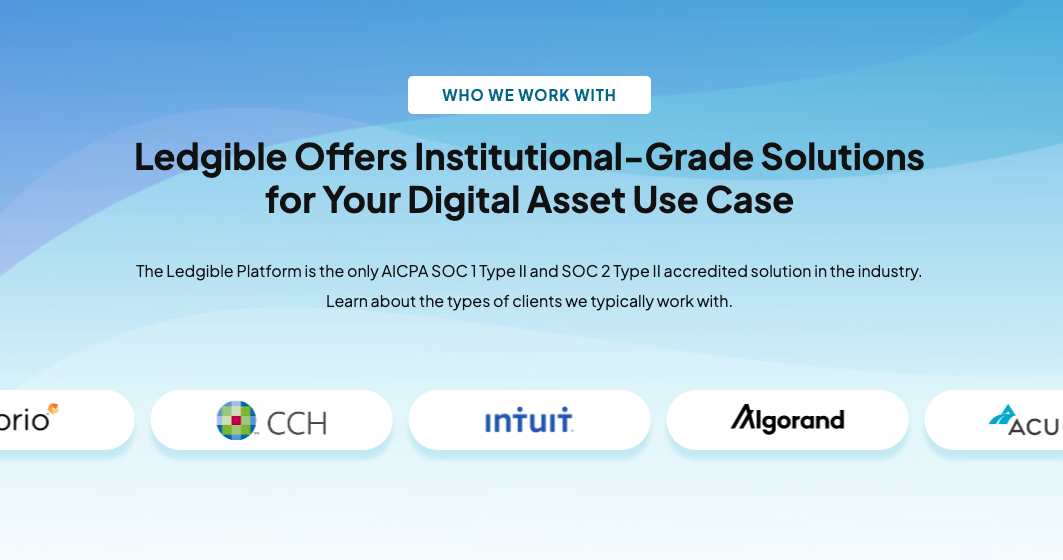 Our Customers | Ledgible